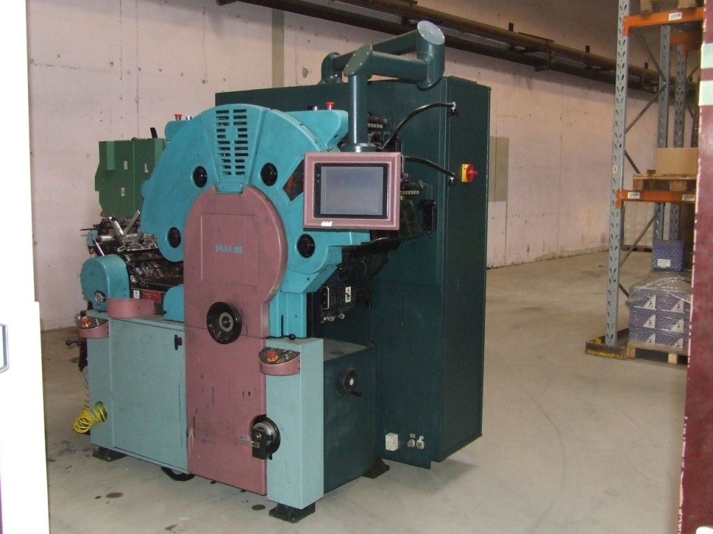 2000 Halm 4 color em4000 wide model machine sn 6142 AS IS EXC cond ...