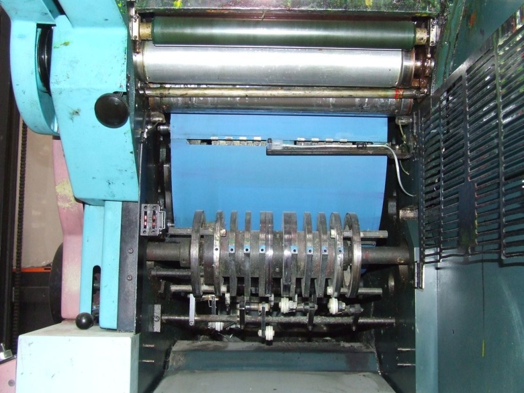 2000 Halm 4 color em4000 wide model machine sn 6142 AS IS EXC cond ...