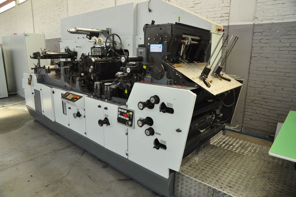 2004 WINKLER+DUNNEBIER 326.01 envelope manufacturing machine ...